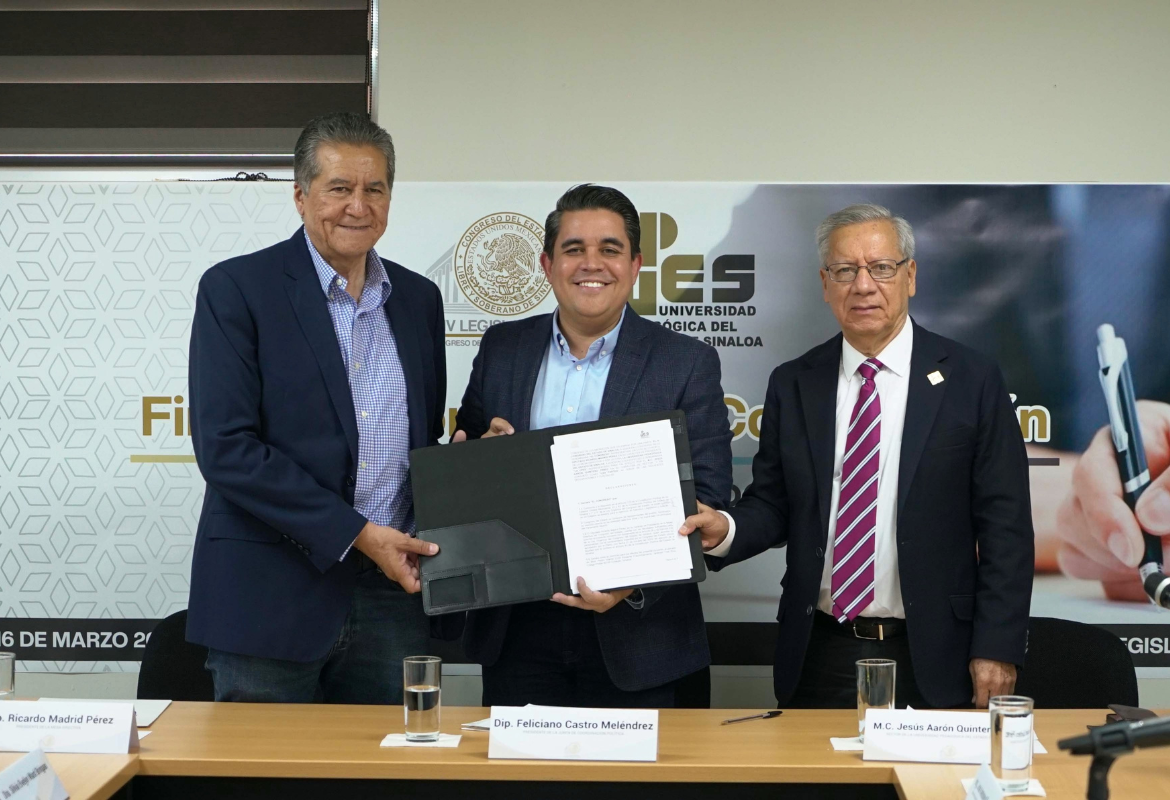 FIRMA LA UPES CONVENIO DE COLABORACIÓN CON EL H. CONGRESO DEL ESTADO DE ...